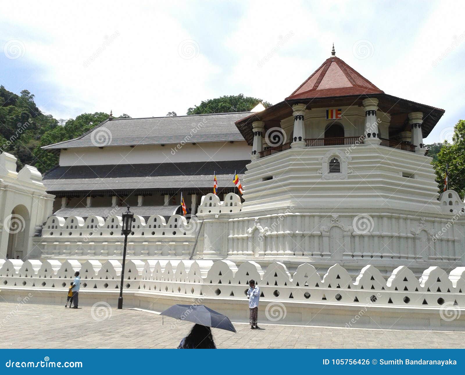 Sri Dalada Maliga Sri Lanka Editorial Photo - Image of geligion ...