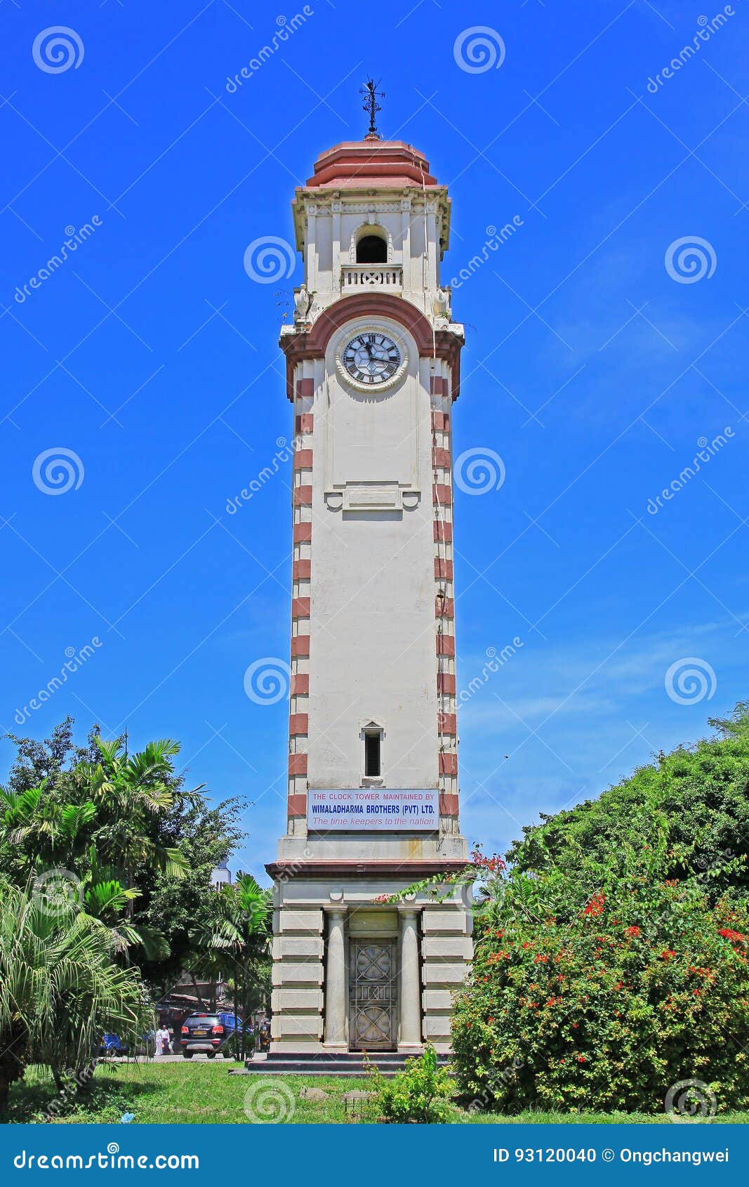 Sri Lanka Colombo History Clock Tower Imagen editorial - Imagen de ...