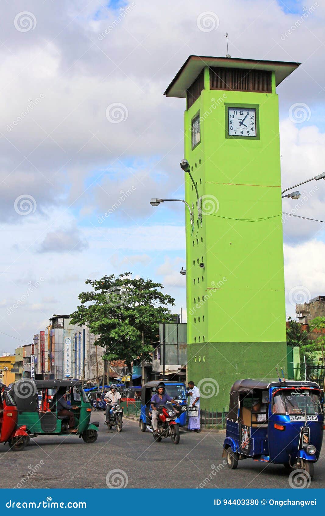 Sri Lanka Colombo History Clock Tower Imagem Editorial - Imagem de ...