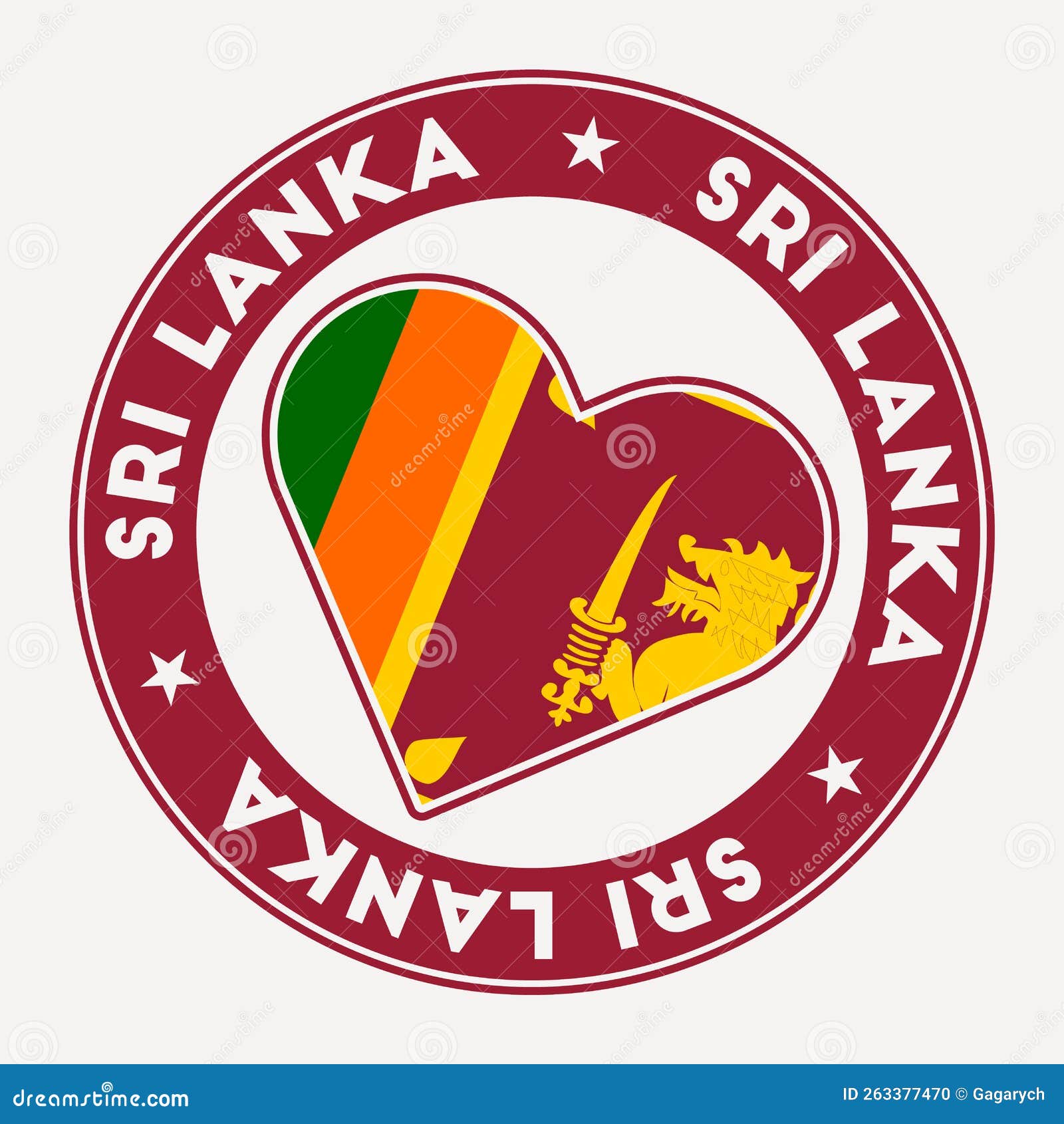 Sri Lanka Heart Flag Badge. Stock Vector - Illustration of foreigner ... Sri Lanka Heart Flag Badge. Stock Vector - Illustration of foreigner ...