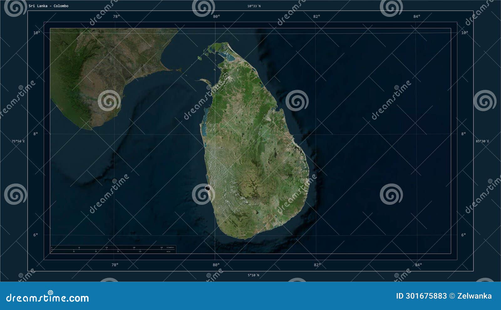 Sri Lanka Highlighted - Composition. High-res Satellite Stock ... Sri Lanka Highlighted - Composition. High-res Satellite Stock ...