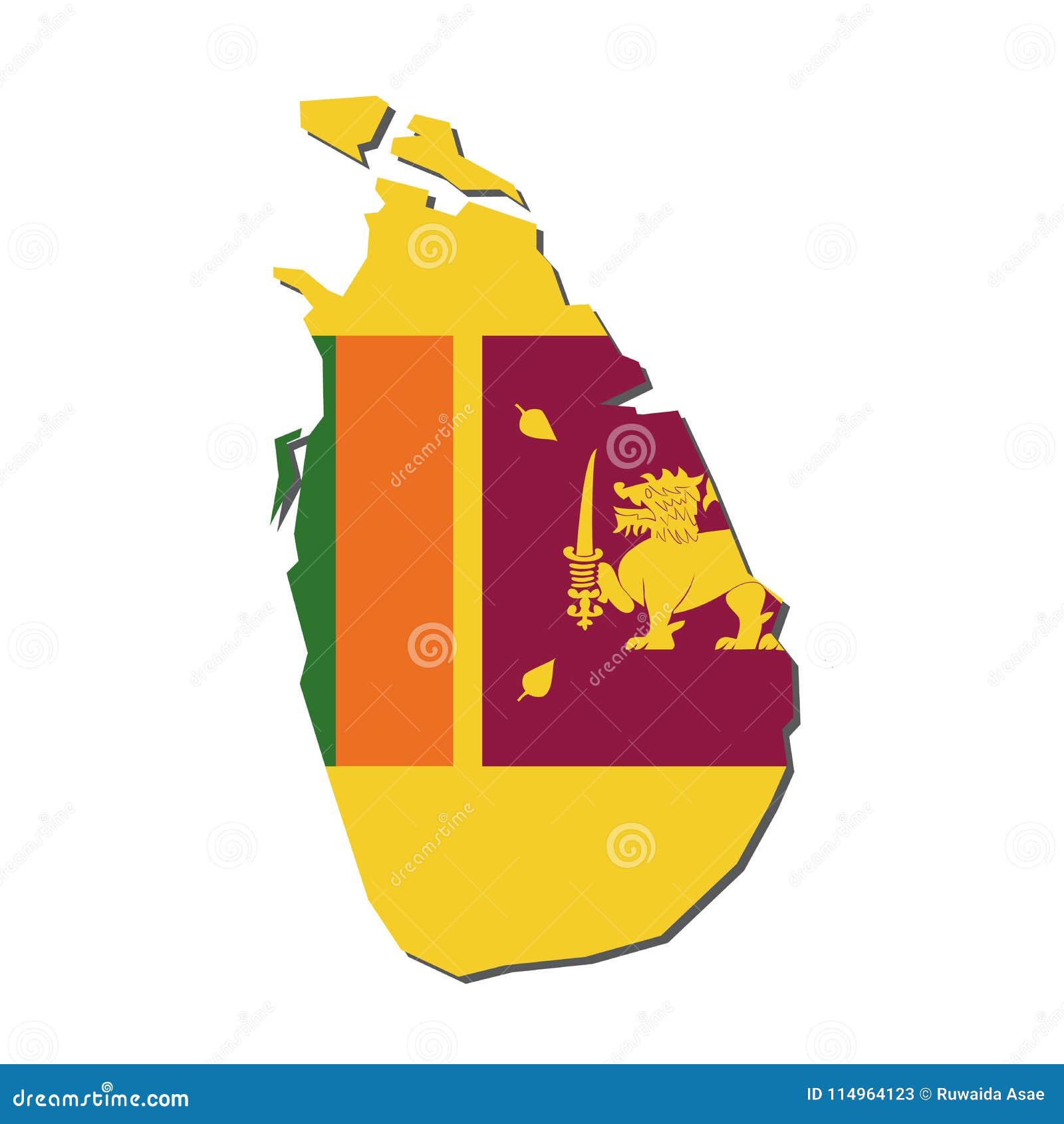 Sri Lanka Map Flag,Sri Lanka Map with Flag Vector Stock Vector ... Sri Lanka Map Flag,Sri Lanka Map with Flag Vector Stock Vector ...