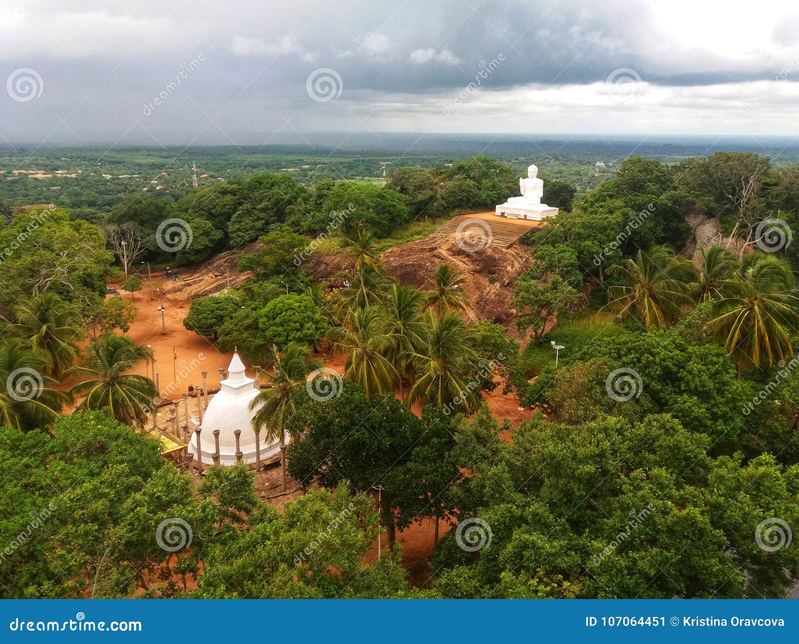 Sri Lanka Temple Complex Mihintale Stock Image - Image of mihintale ...