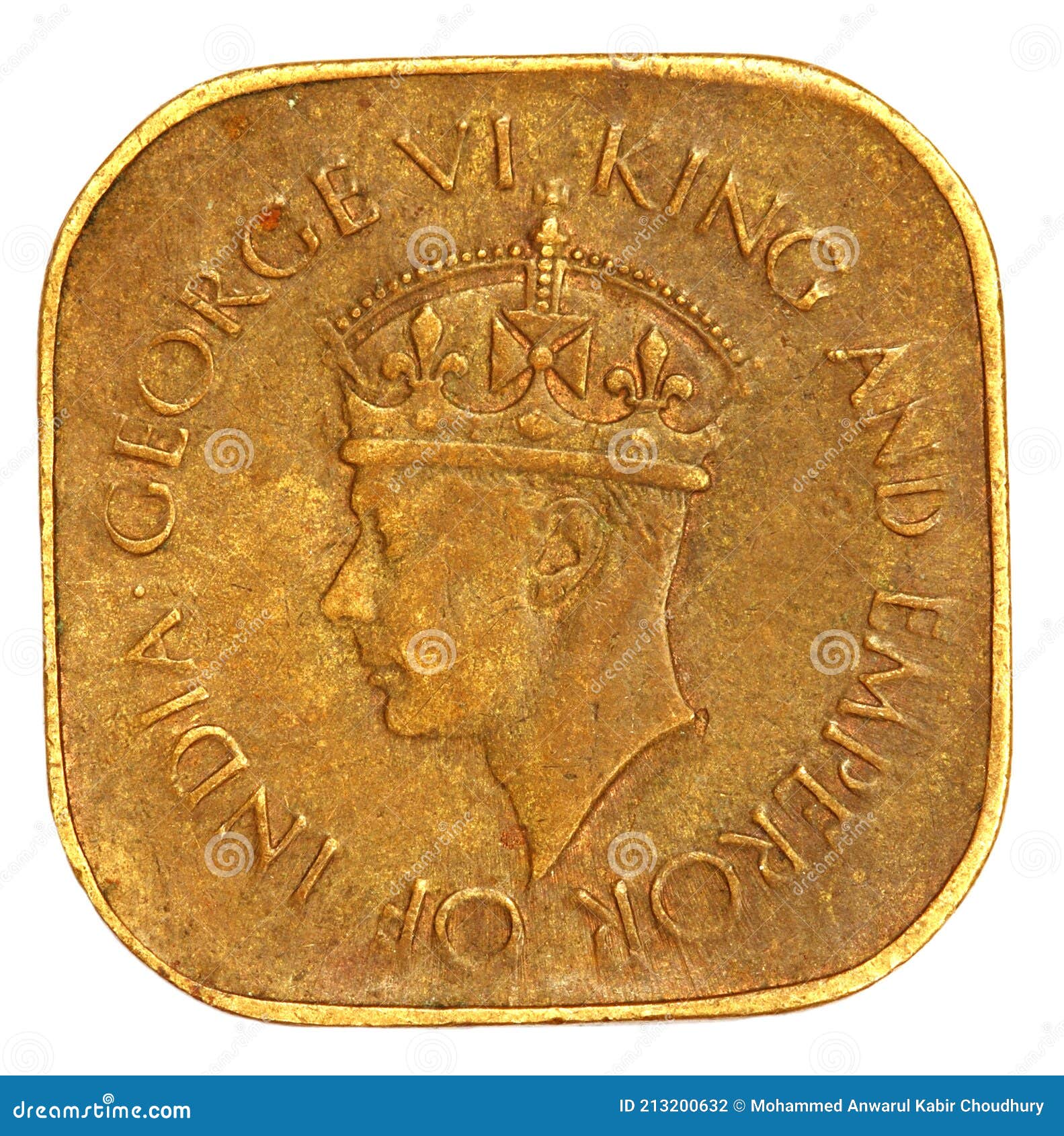 Sri Lankan CEYLON 5 CENT Coin of 1943 Stock Photo - Image of engrave ...