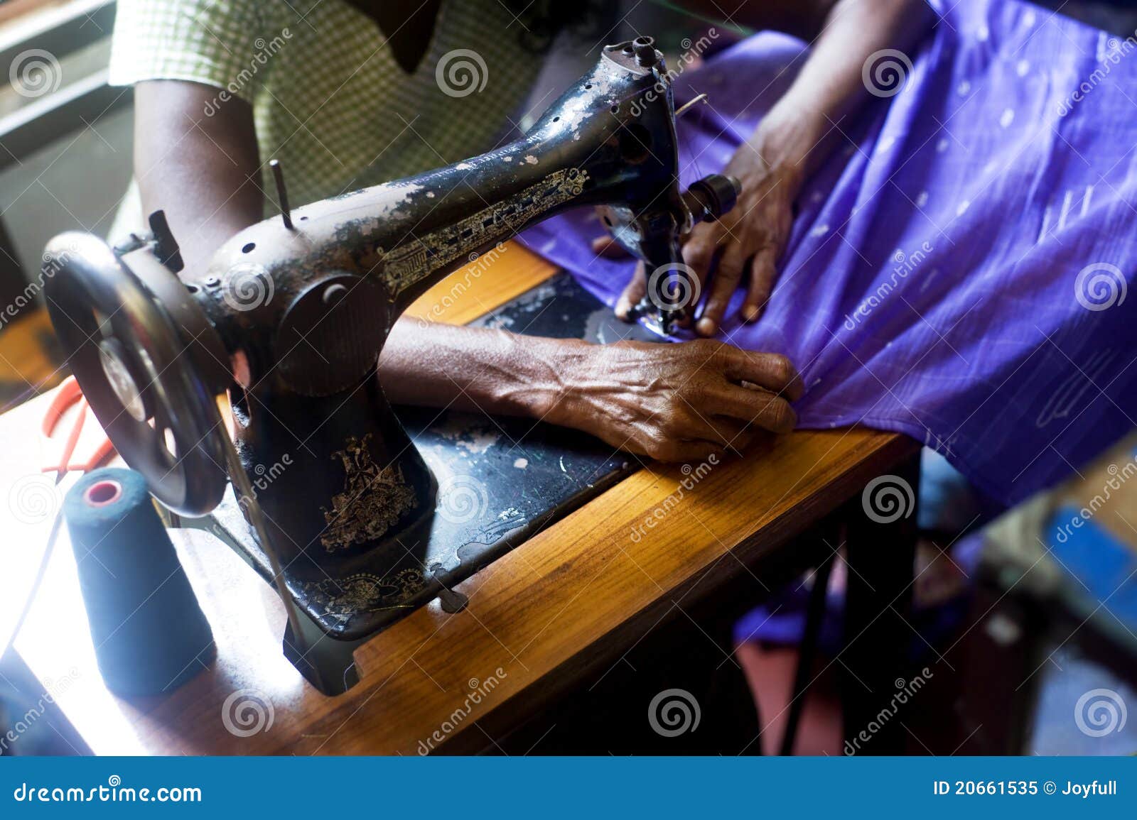 Sri Lankan tailor stock image. Image of occupation, busy - 20661535