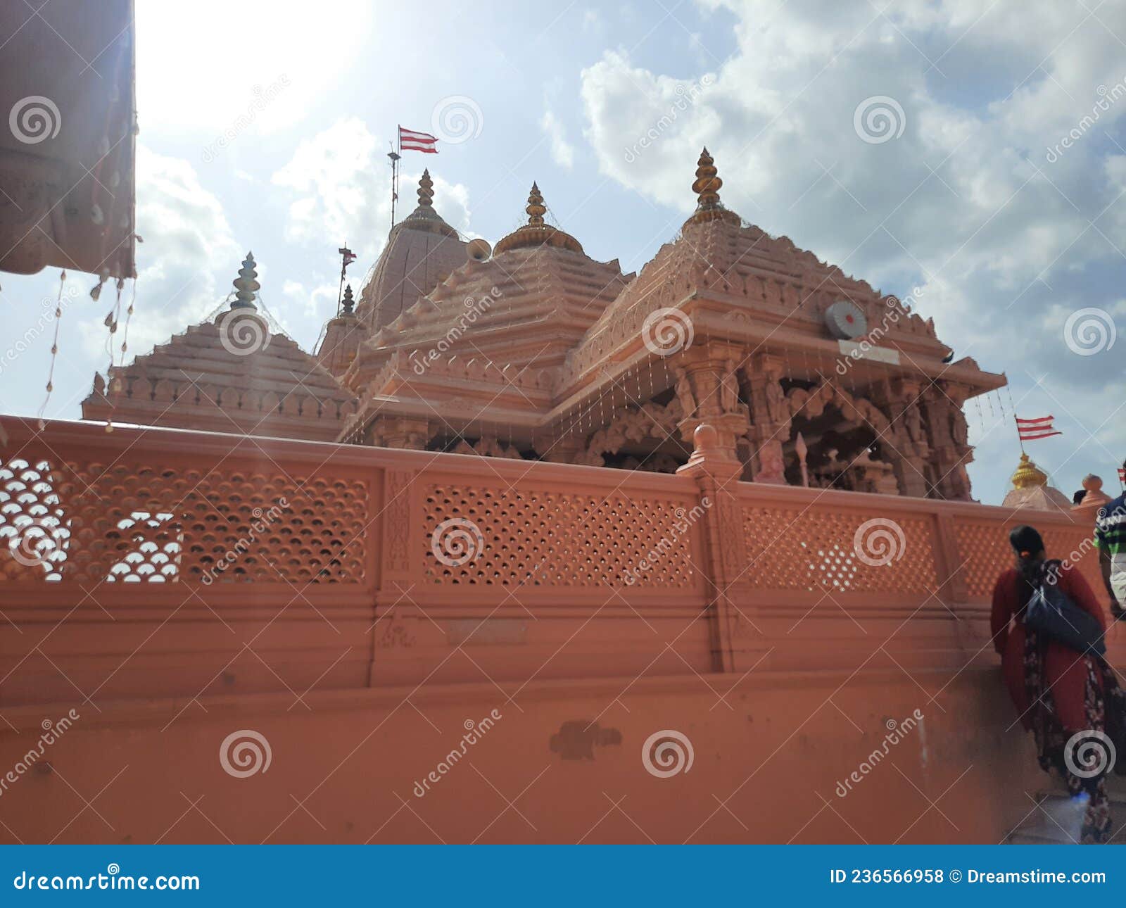 Sri Swaminarayan Temple Poicha Editorial Stock Photo - Image of temple ...