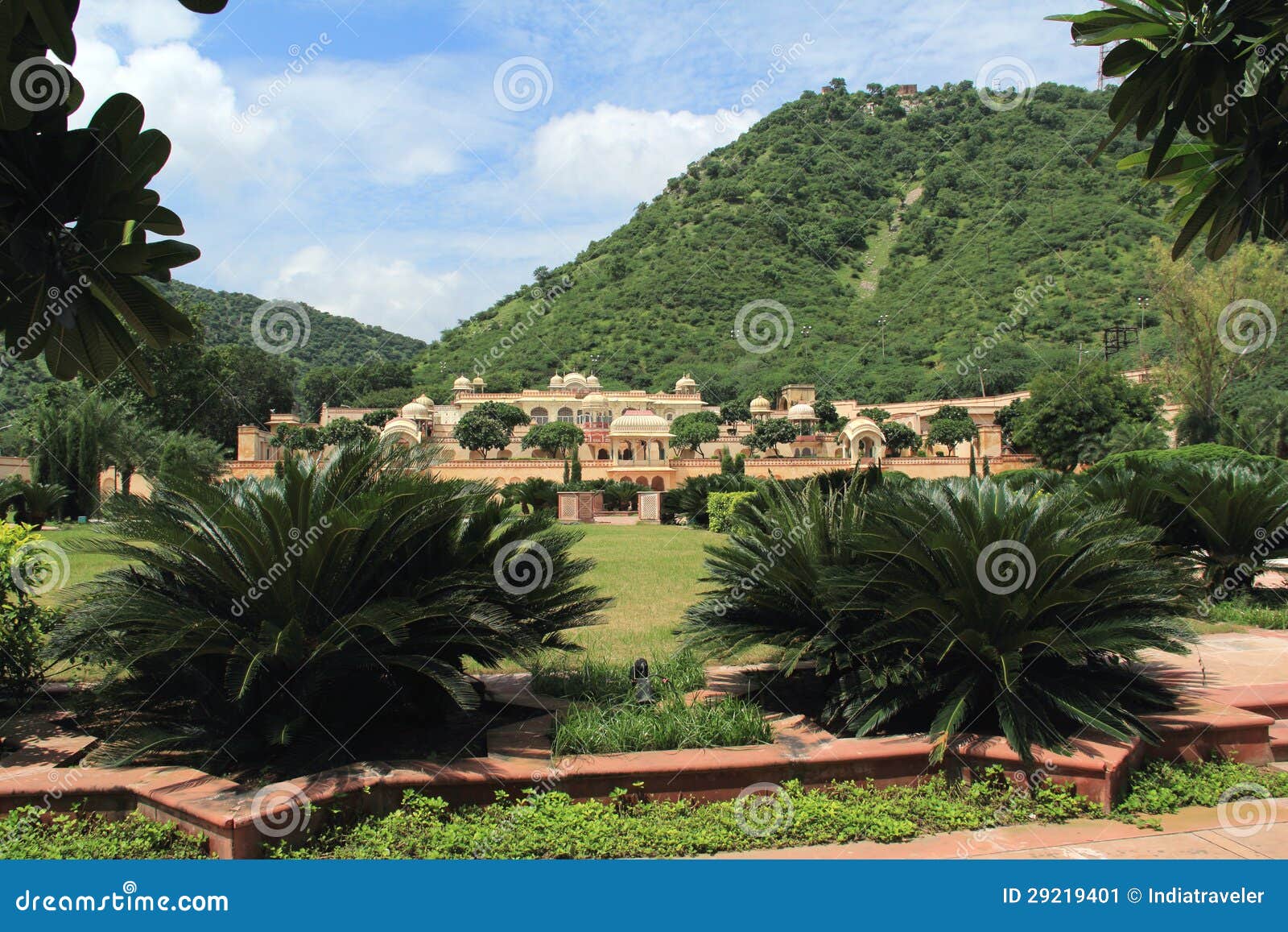 Srisodha Rani Garden Palace. Stock Image - Image of heritage, tourist ...