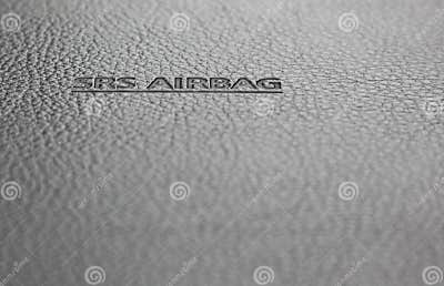 SRS Airbag sign stock photo. Image of engraved, accident - 22610388