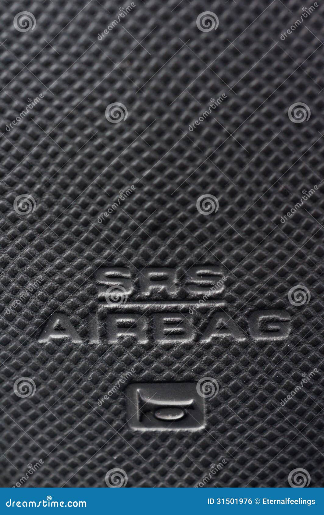 SRS Airbag sign stock photo. Image of land, sports, gray - 31501976