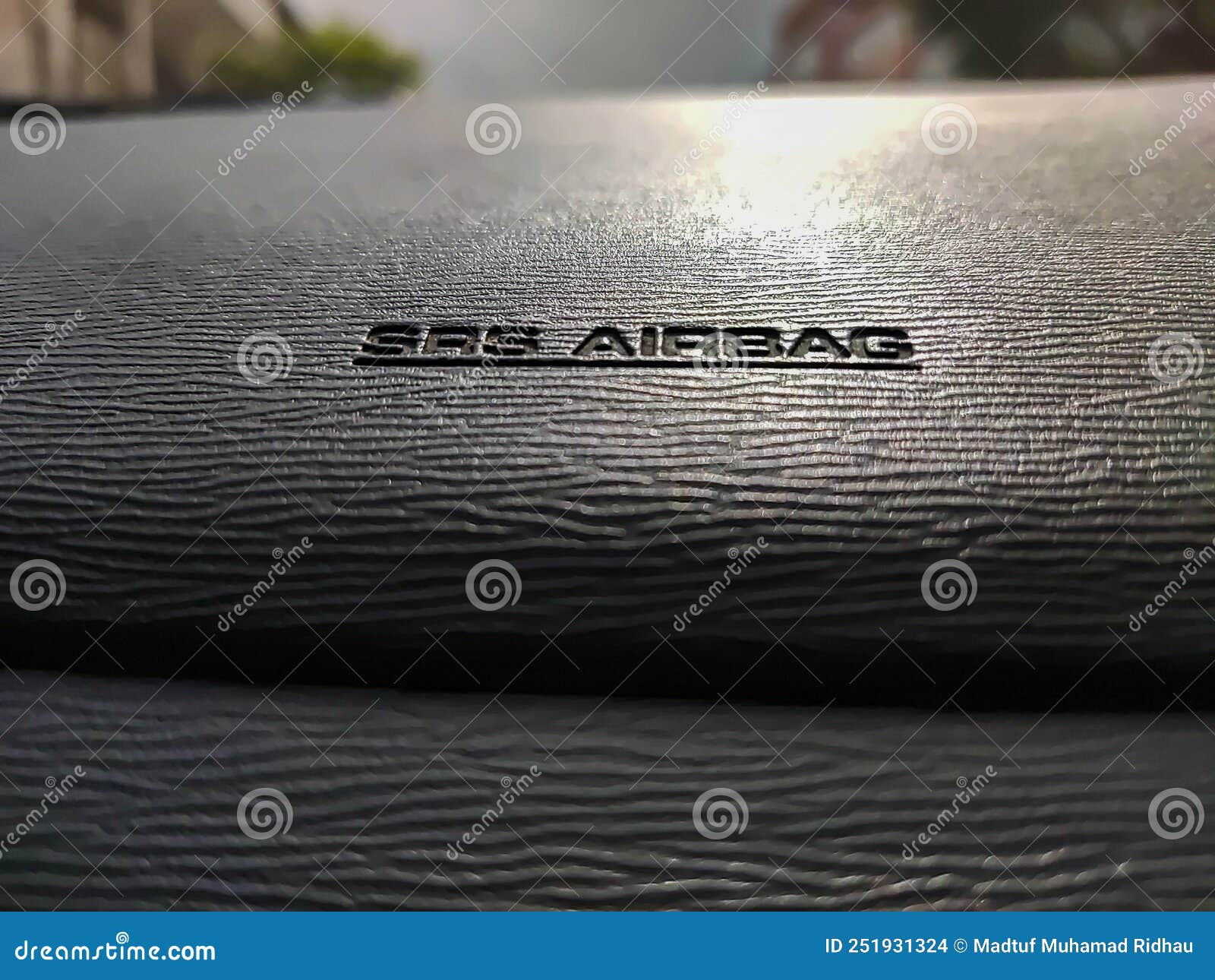 SRS or Supplemental Restraint System Airbag for Front Car Passenger ...