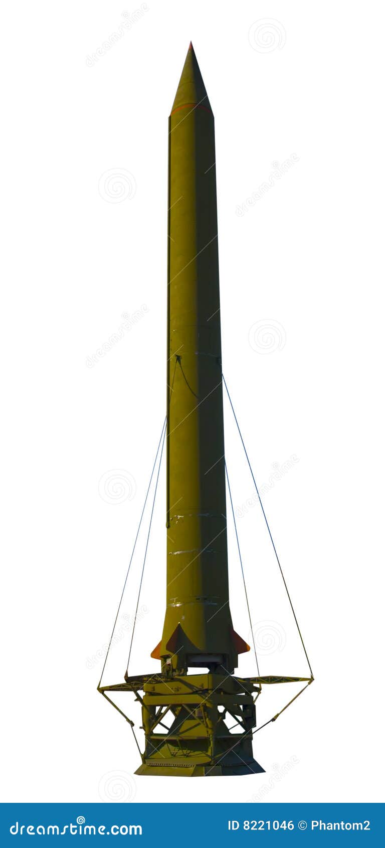 SS-4 missile isolated stock photo. Image of army, dvina - 8221046
