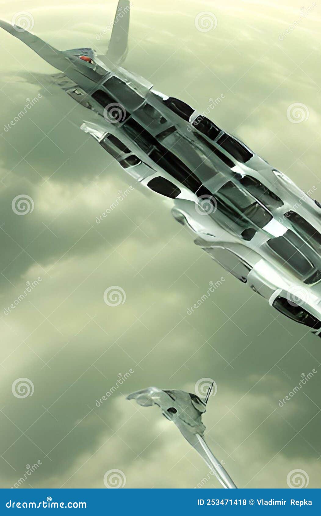 Galactic Core: A Close-up Of The Center Of A Distant Galaxy Stock Photo ...