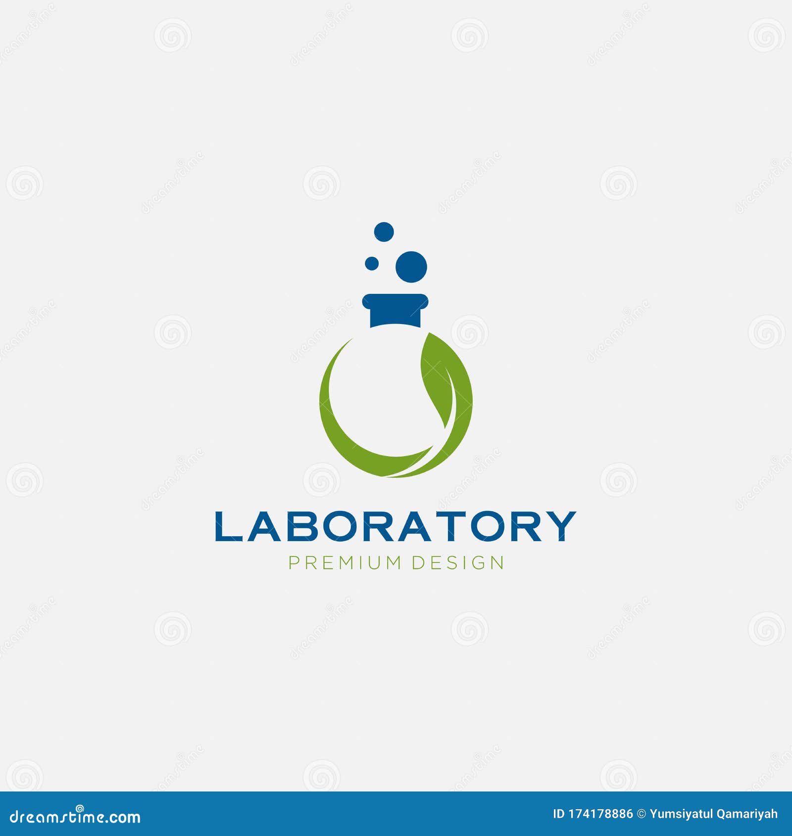 LABORATORY logo stock vector. Illustration of science - 174178886