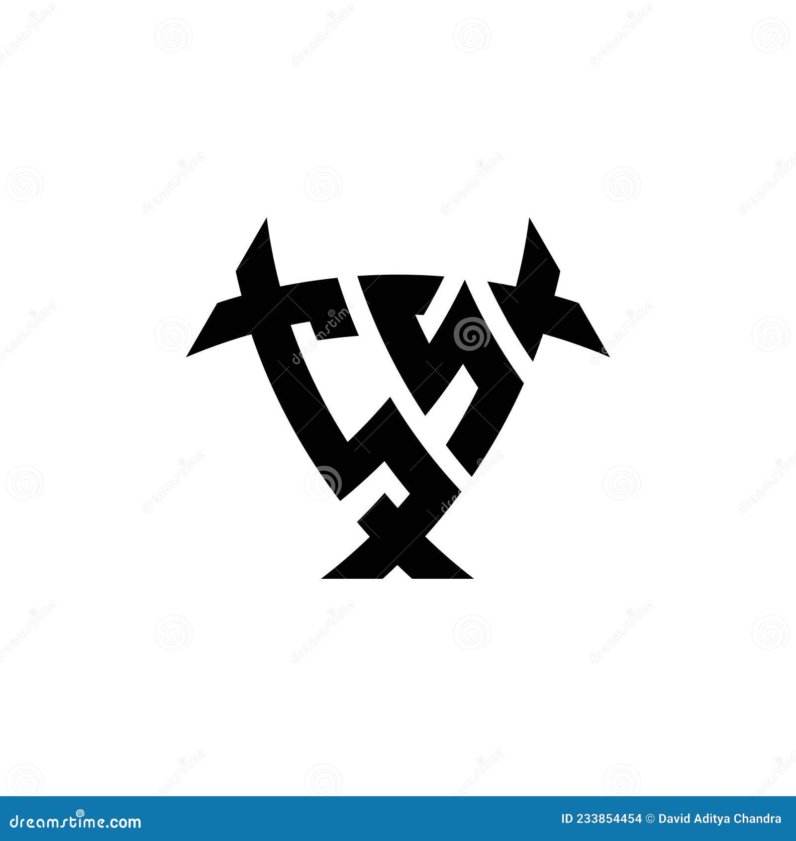 SS Logo Monogram Triangle Shield Style Stock Vector - Illustration of ...