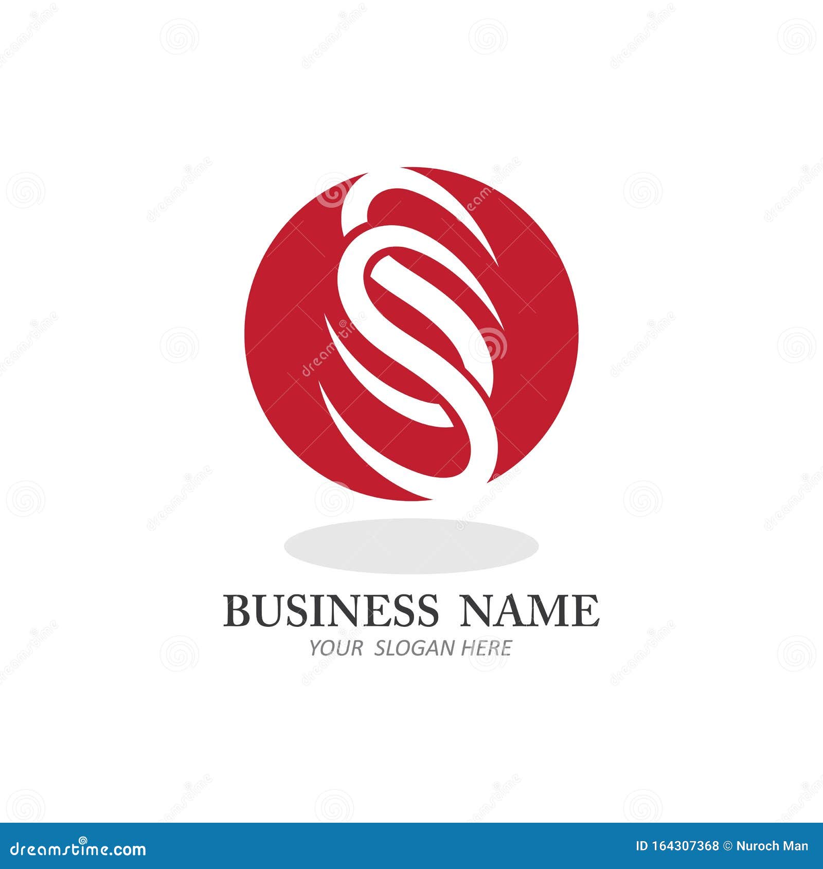 SS LOGO Template Vector Illustration. Stock Vector - Illustration of ...