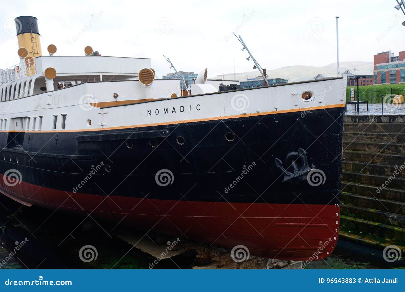 SS Nomadic, Belfast, Northern Ireland Editorial Stock Photo - Image of ...