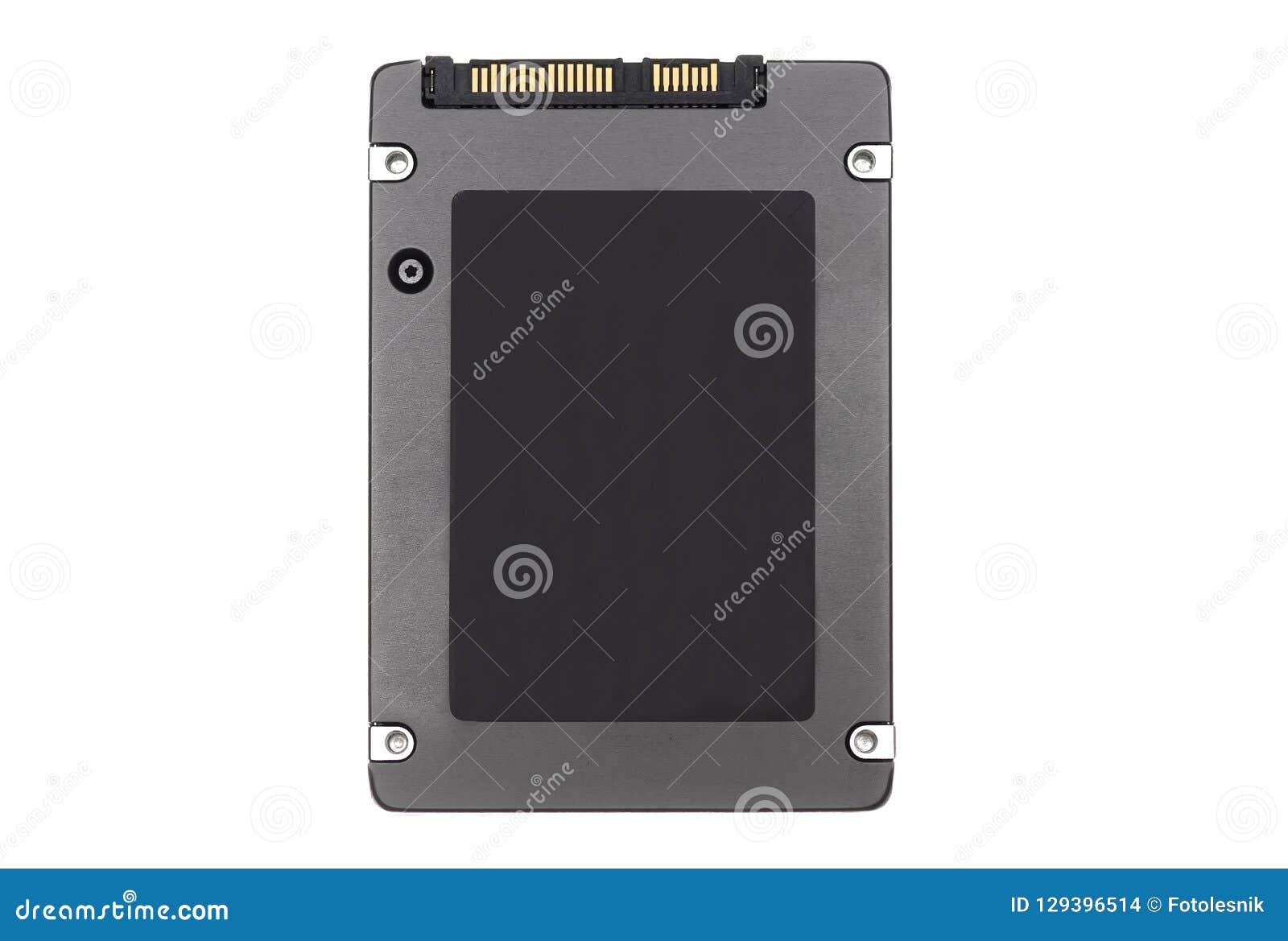SSD. Solid State Drive Isolated on White Bacground Stock Photo - Image ...