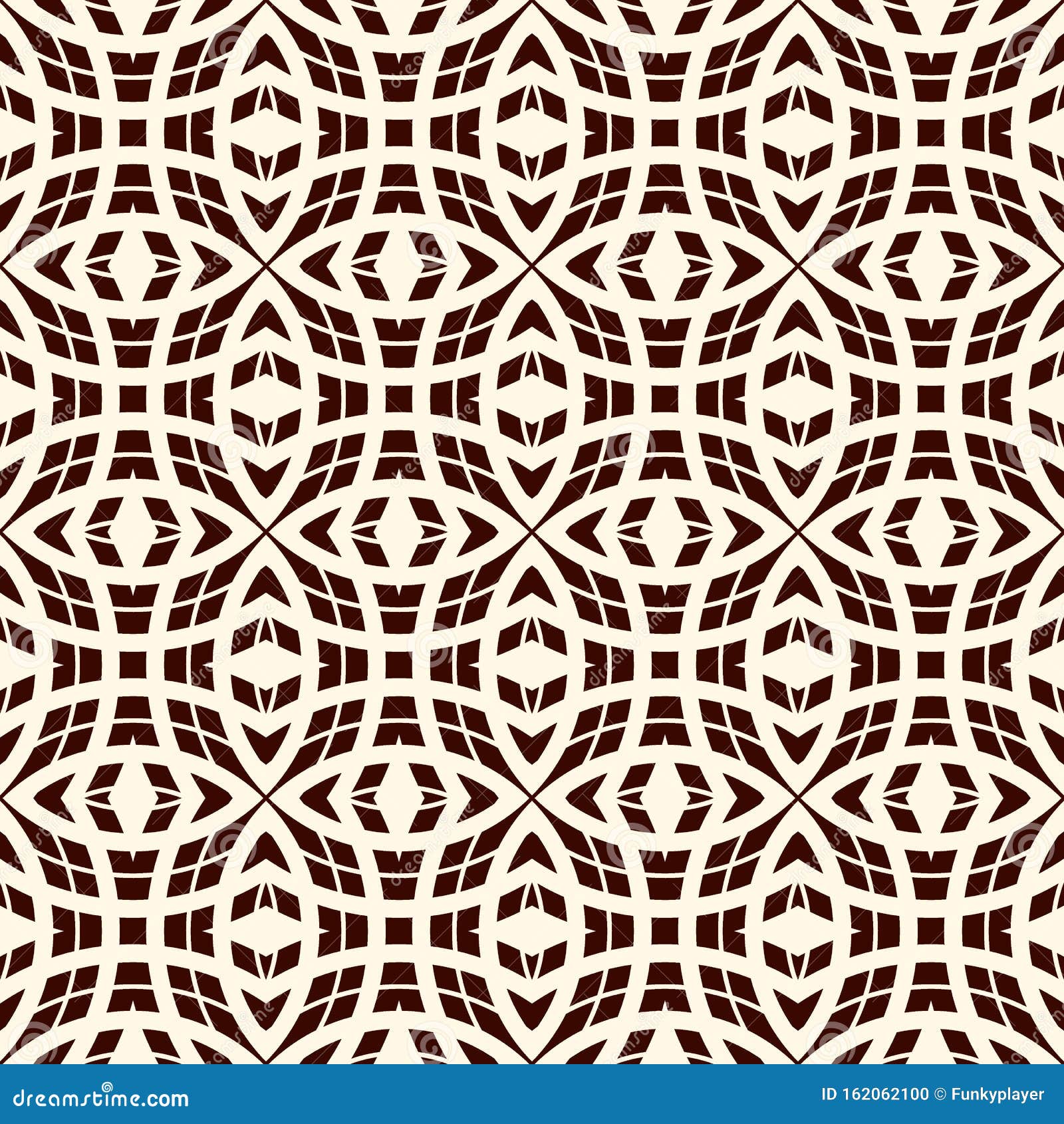 Seamless Pattern with Repeated Overlapping Circles. Round Links Chain ...