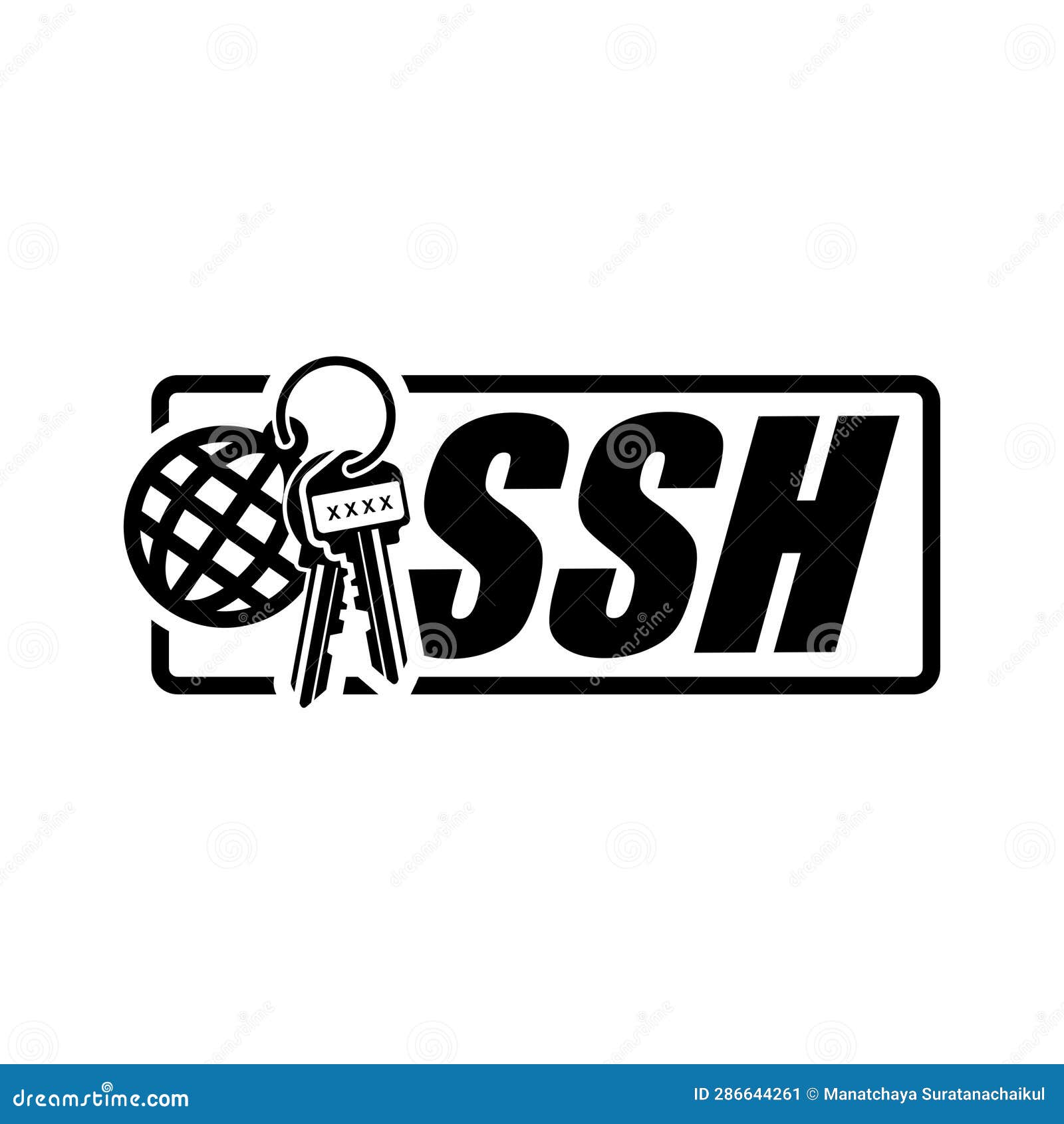 SSH Icon. Secure Shell Icon Isolated on Background Stock Vector ... SSH Icon. Secure Shell Icon Isolated on Background Stock Vector ...