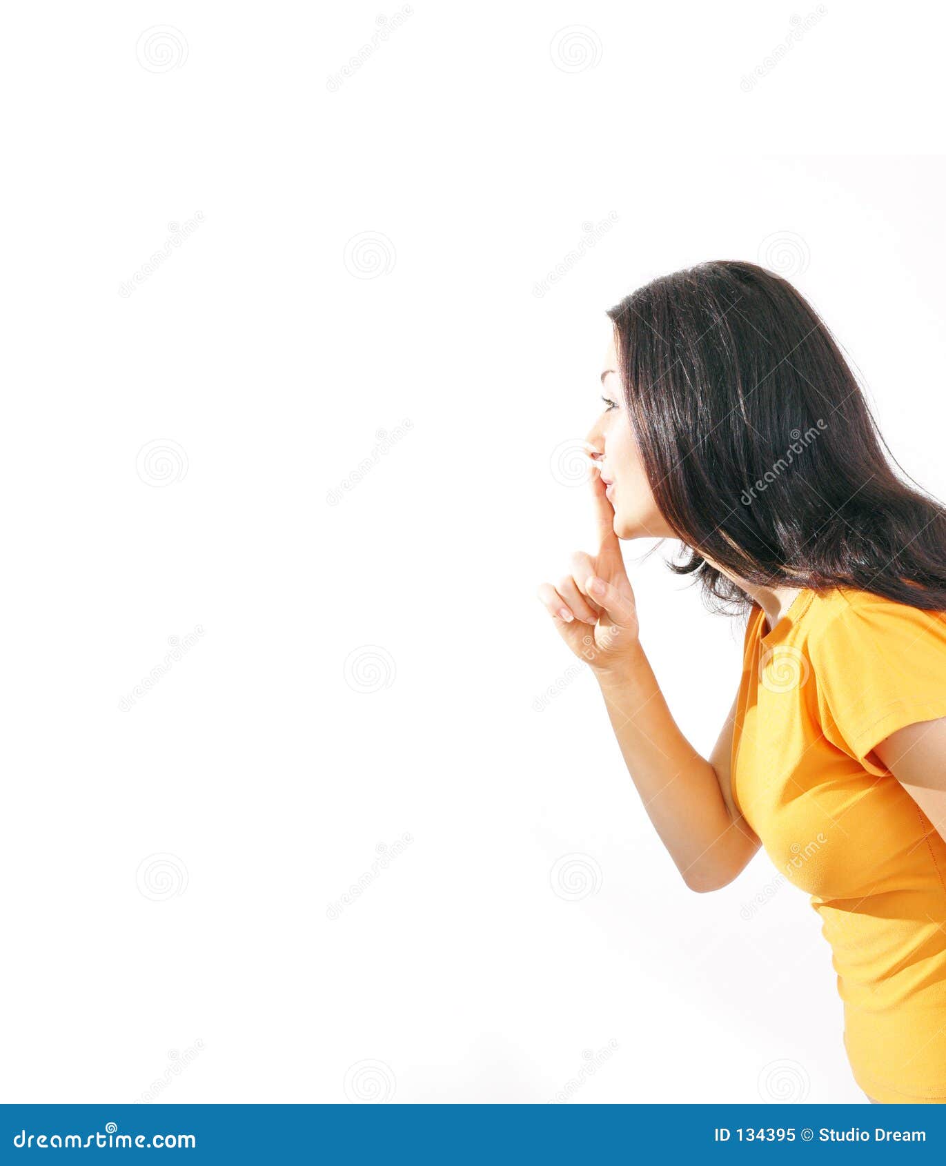 Sshhhh ! Privacy at All Costs Stock Image - Image of finger, stripes ...