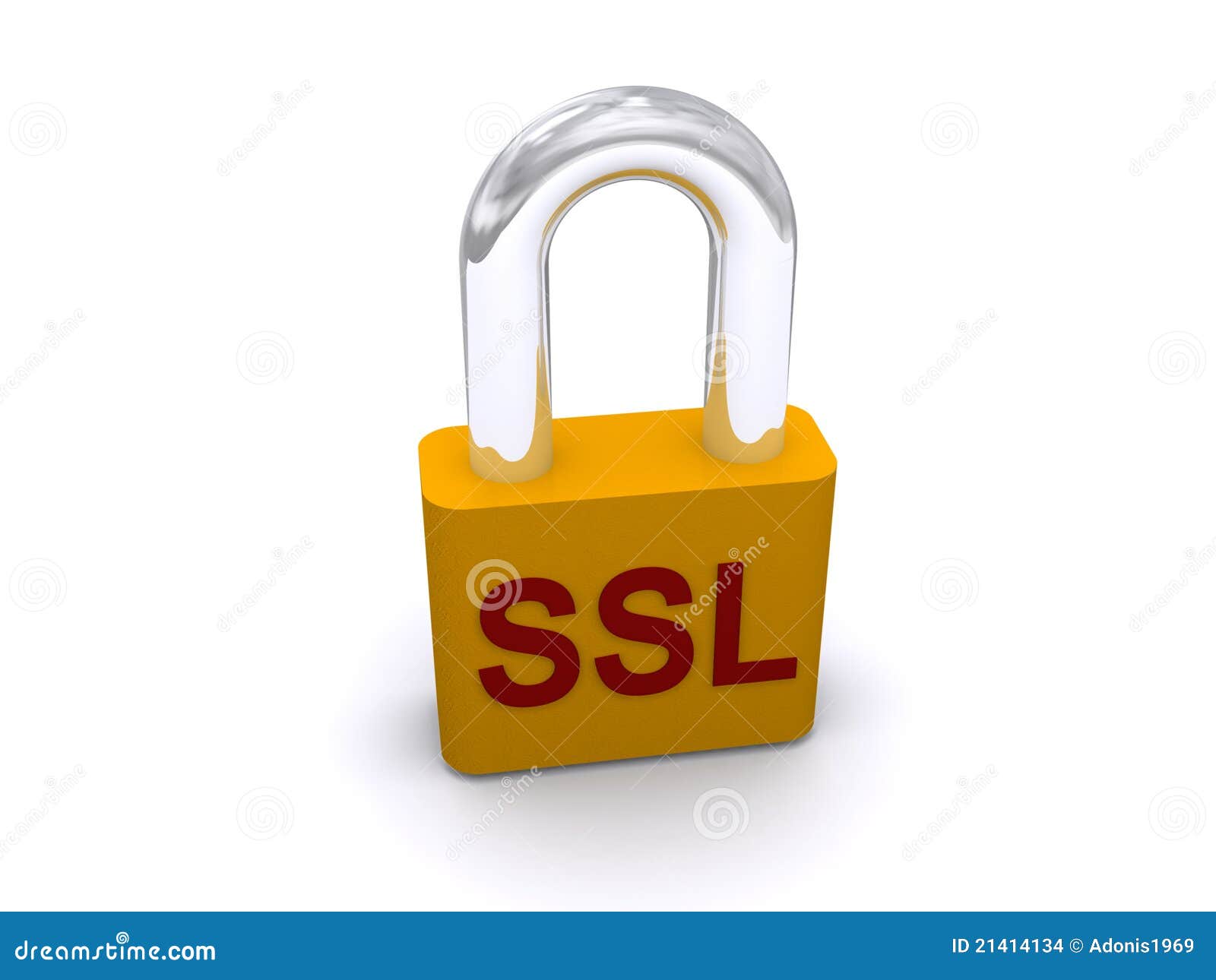 SSL padlock stock photo. Image of protocol, protection - 21414134