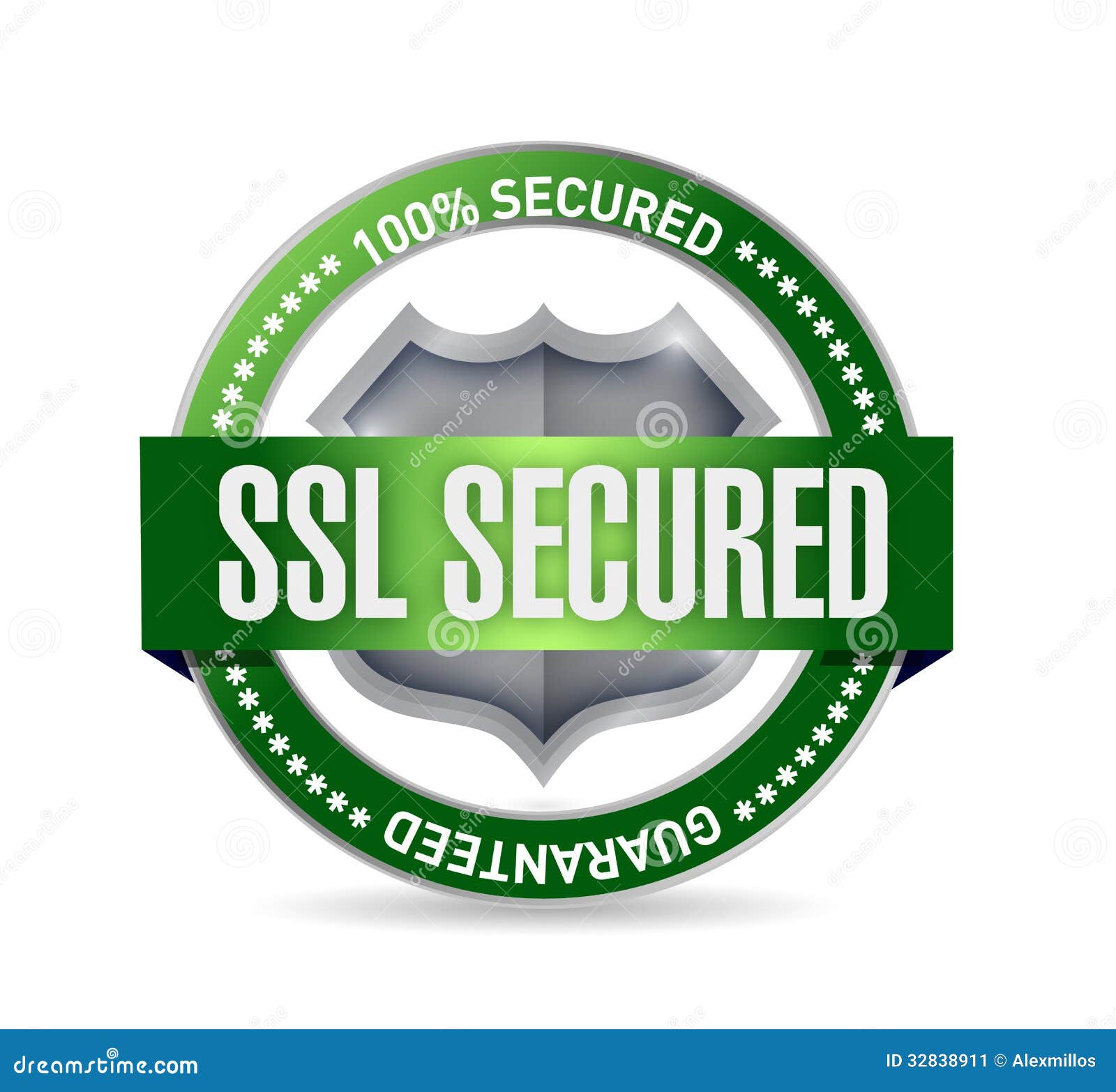 Ssl Secured Seal Or Shield Illustration Stock Image - Image: 32838911 Ssl Secured Seal Or Shield Illustration Stock Image - Image: 32838911