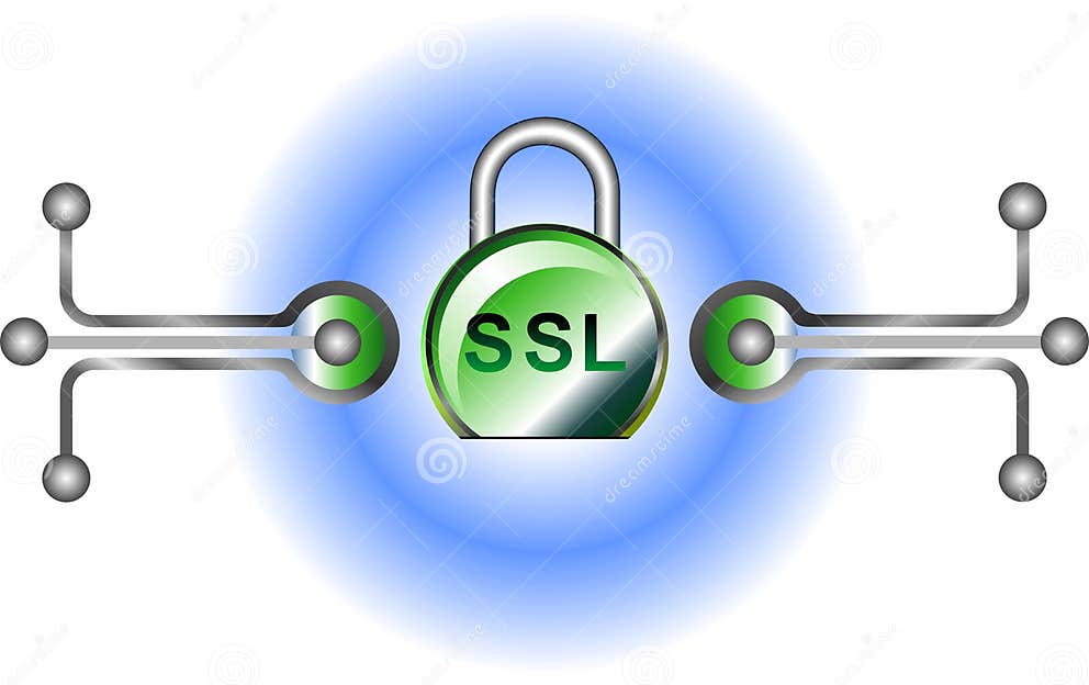 SSL - Security stock illustration. Illustration of acquisition - 24168281