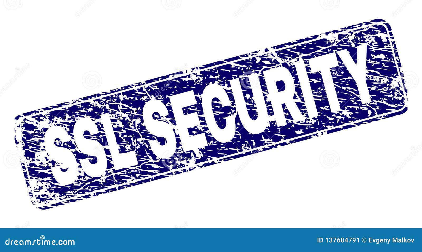 Grunge SSL SECURITY Framed Rounded Rectangle Stamp Stock Vector ...