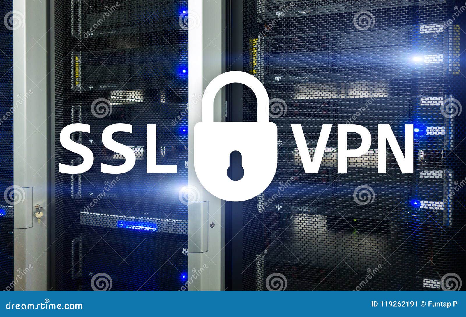 SSL VPN. Virtual Private Network Stock Image - Image of business ...