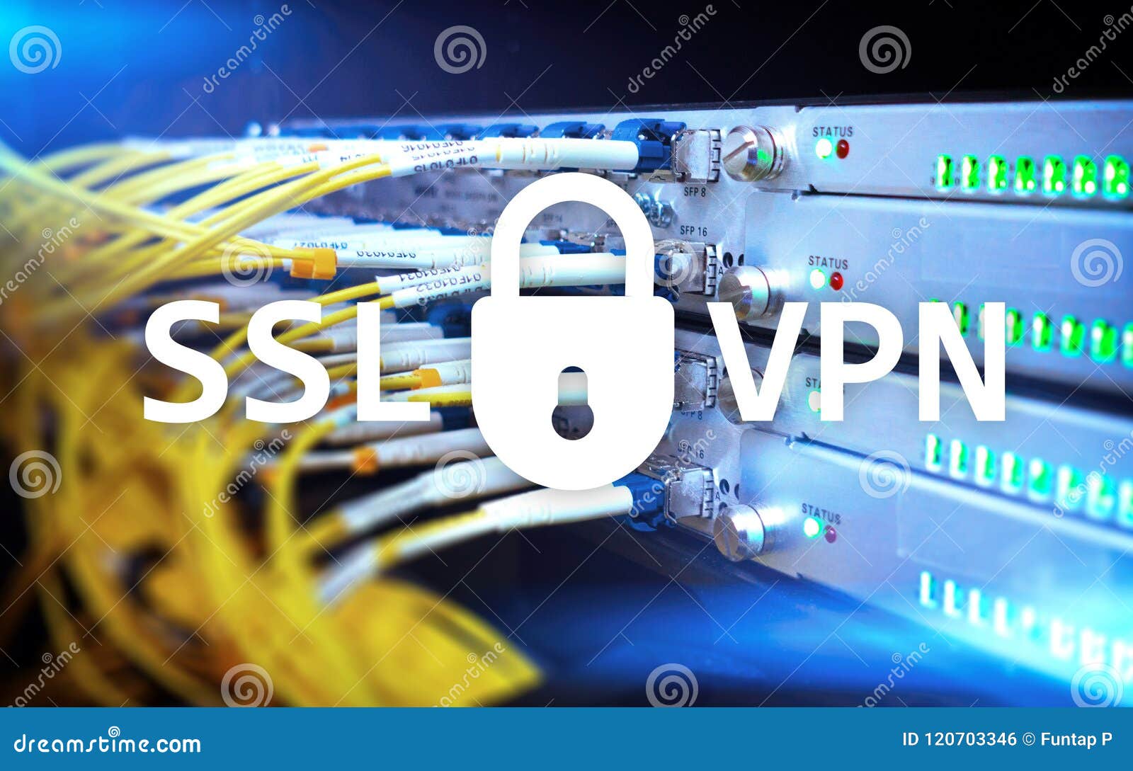 SSL VPN. Virtual Private Network Stock Photo - Image of proxy, internet ...