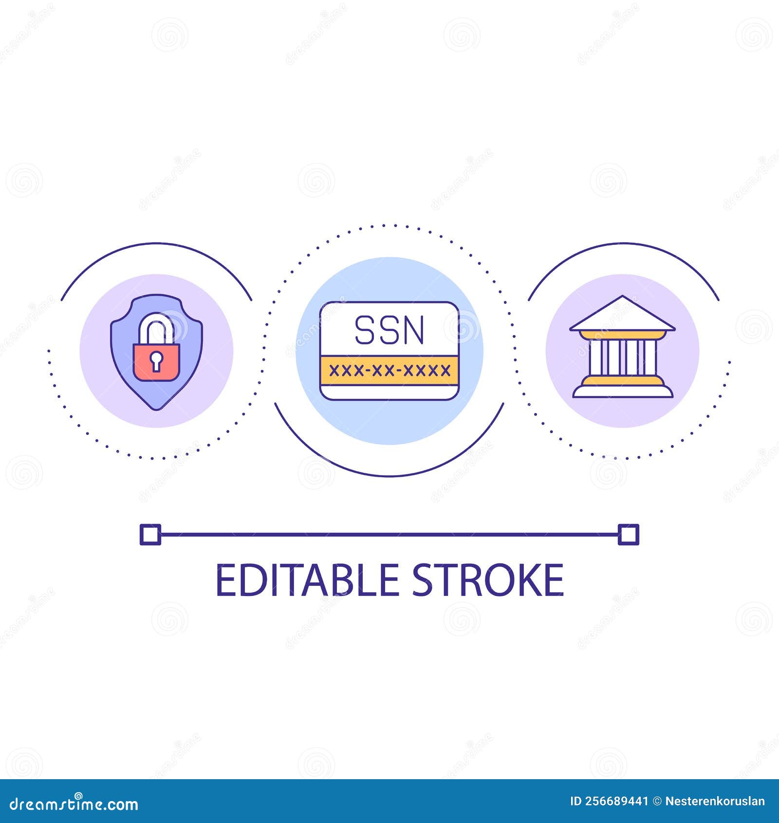 Ssn Font Stock Illustrations – 20 Ssn Font Stock Illustrations, Vectors ...