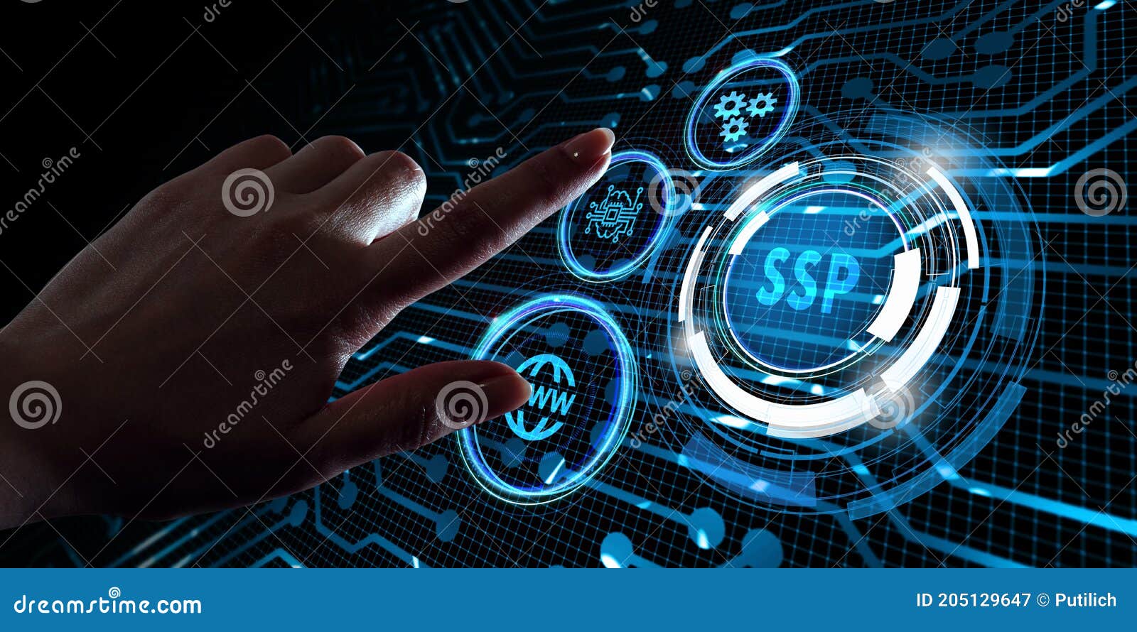 SSP - Supply Side Platform. Business, Technology, Internet and Network ...