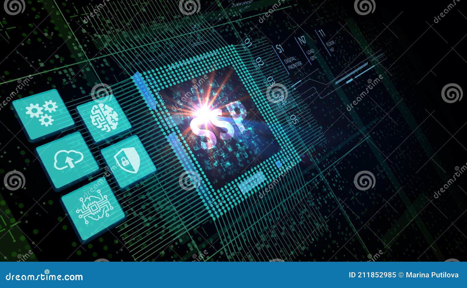 SSP - Supply Side Platform. Business, Technology, Internet and Network ...