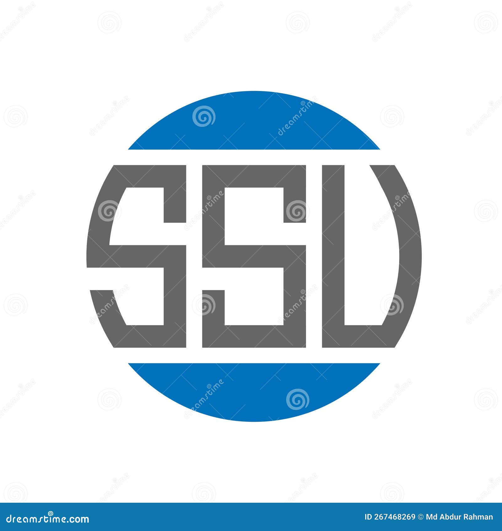 SSV Letter Logo Design on White Background. SSV Creative Initials ...
