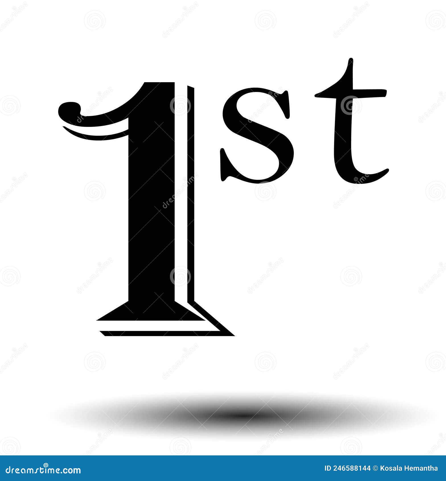 1st,1stnumber, One, First, Icon, Symbol, Char Actor, Black, Font, Image ...