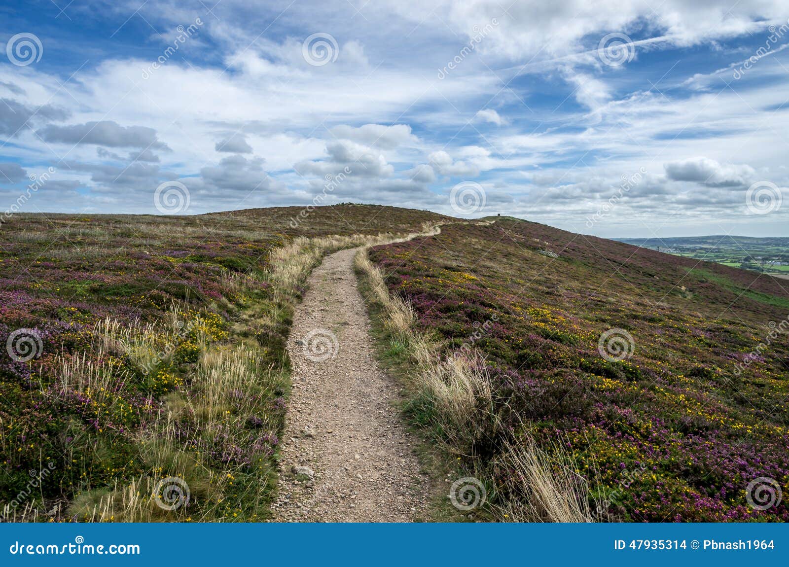 St Agnes beacon stock photo. Image of cornwall, mound - 47935314