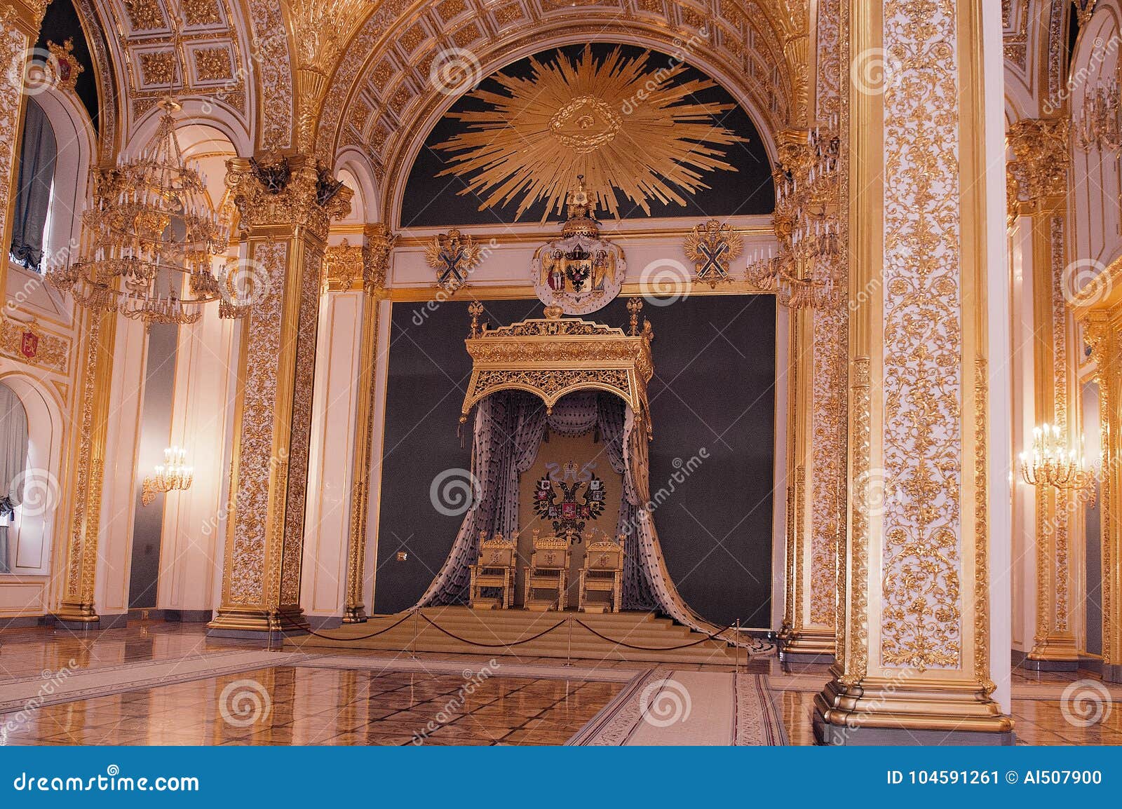 St Andrew`s Hall in the Kremlin, Moscow 2017 Editorial Photo - Image of ...