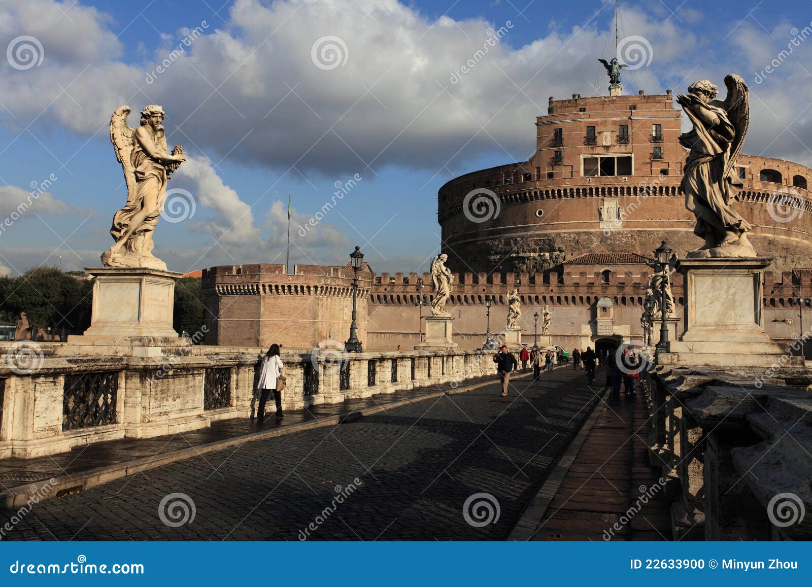 St. Angel Castle, Rome editorial image. Image of metal - 22633900