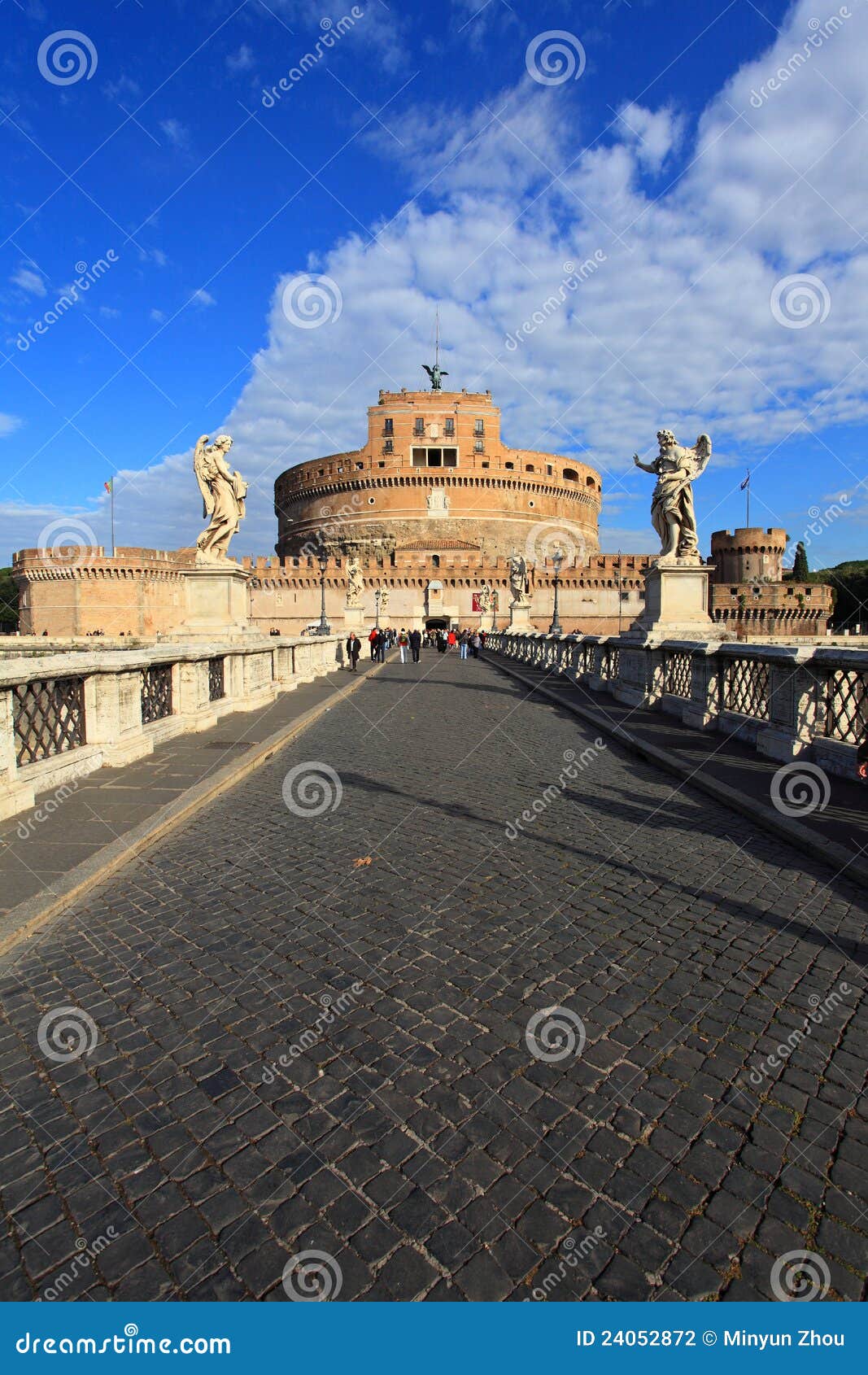 St. Angel Castle, Rome editorial photography. Image of historical ...