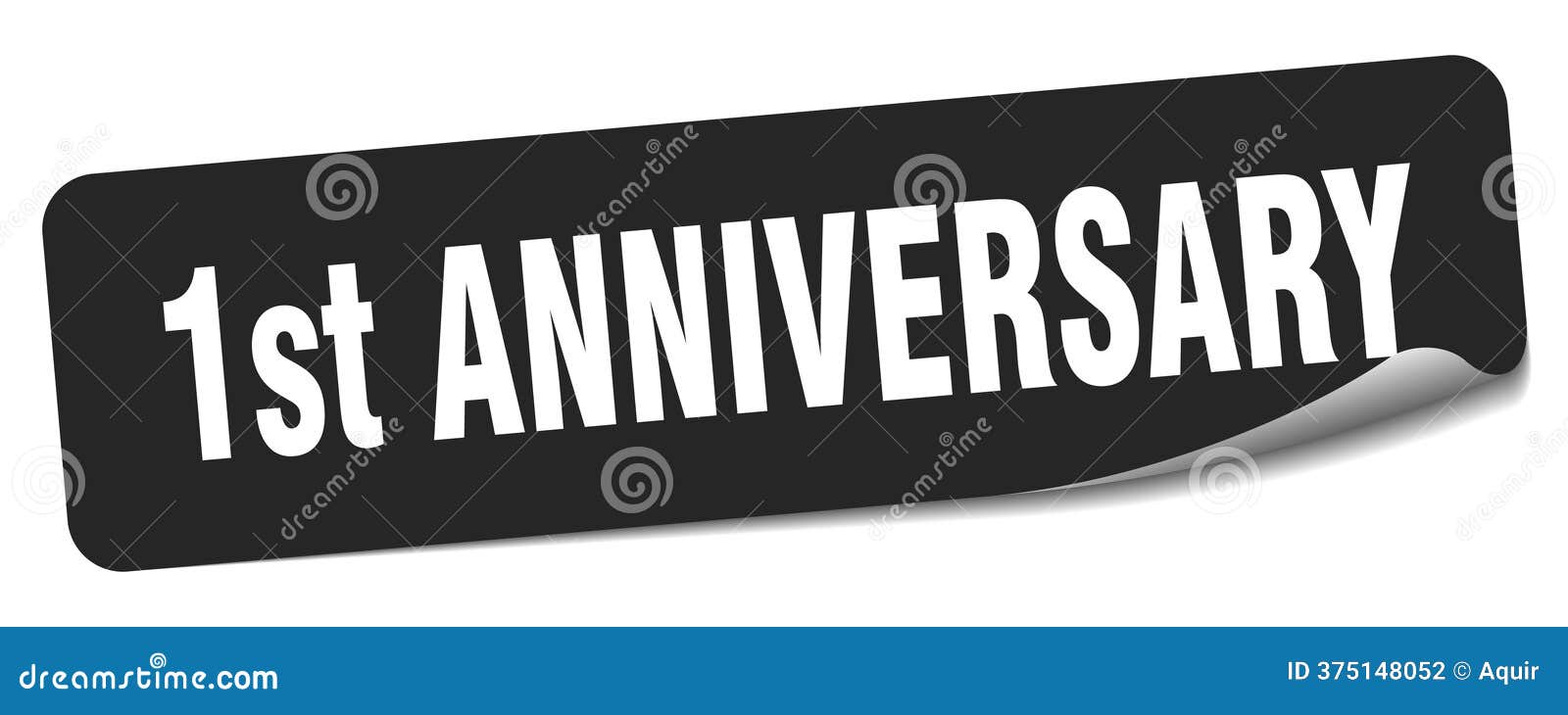3rd Anniversary Sticker. 3rd Anniversary Sign On Transparent Background ...