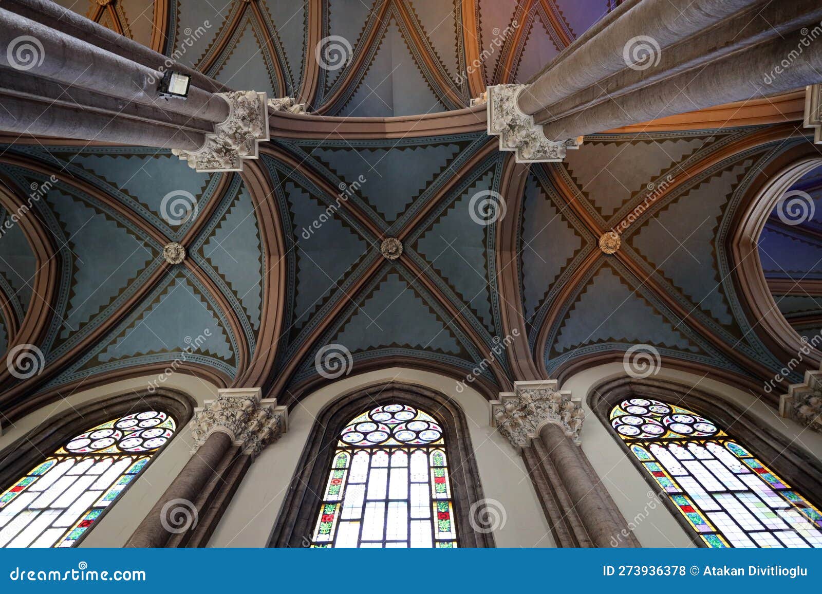 St. Anthony S Catholic Church in Taksim Editorial Stock Photo - Image ...