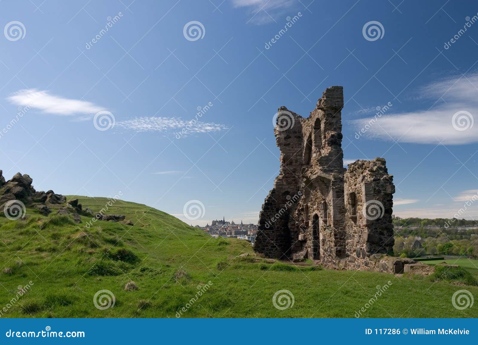 St. Anthony S Chapel Ruins, Edinburgh Stock Photo - Image of monks ...