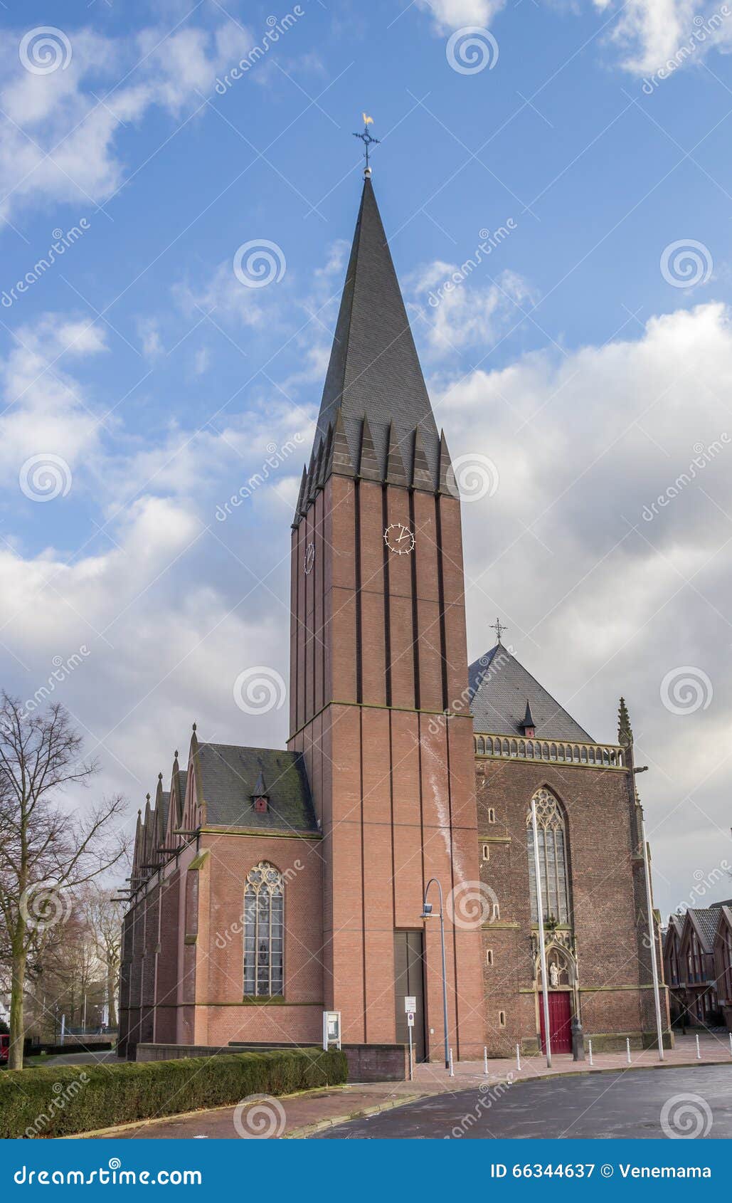 St. Arnold Janssen Chuch in Goch Editorial Photography - Image of ...