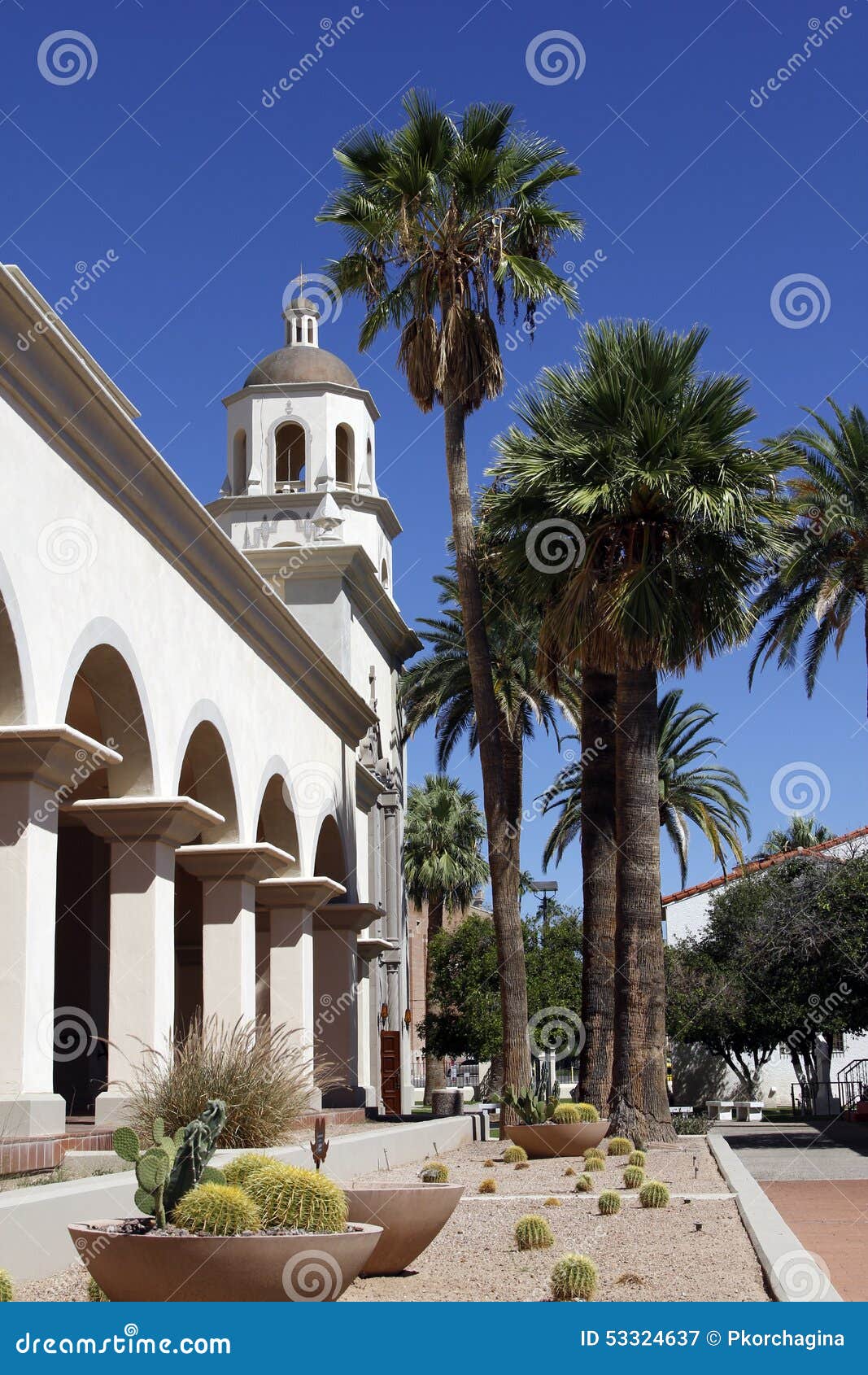 St Augustine Cathedral editorial photography. Image of tucson - 53324637