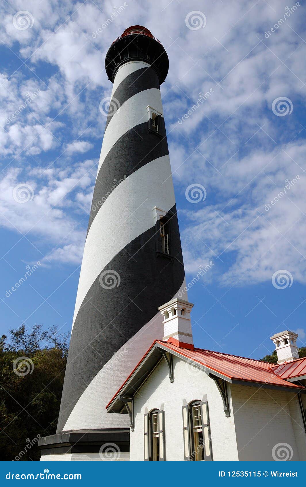 St Augustine Lighthouse stock image. Image of tourism - 12535115
