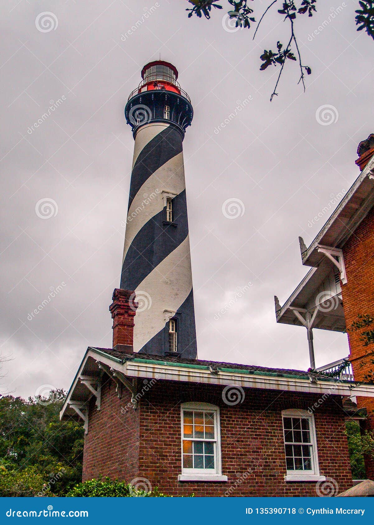 St. Augustine Lighthouse and Maritime Museum Stock Photo - Image of station, museum: 135390718