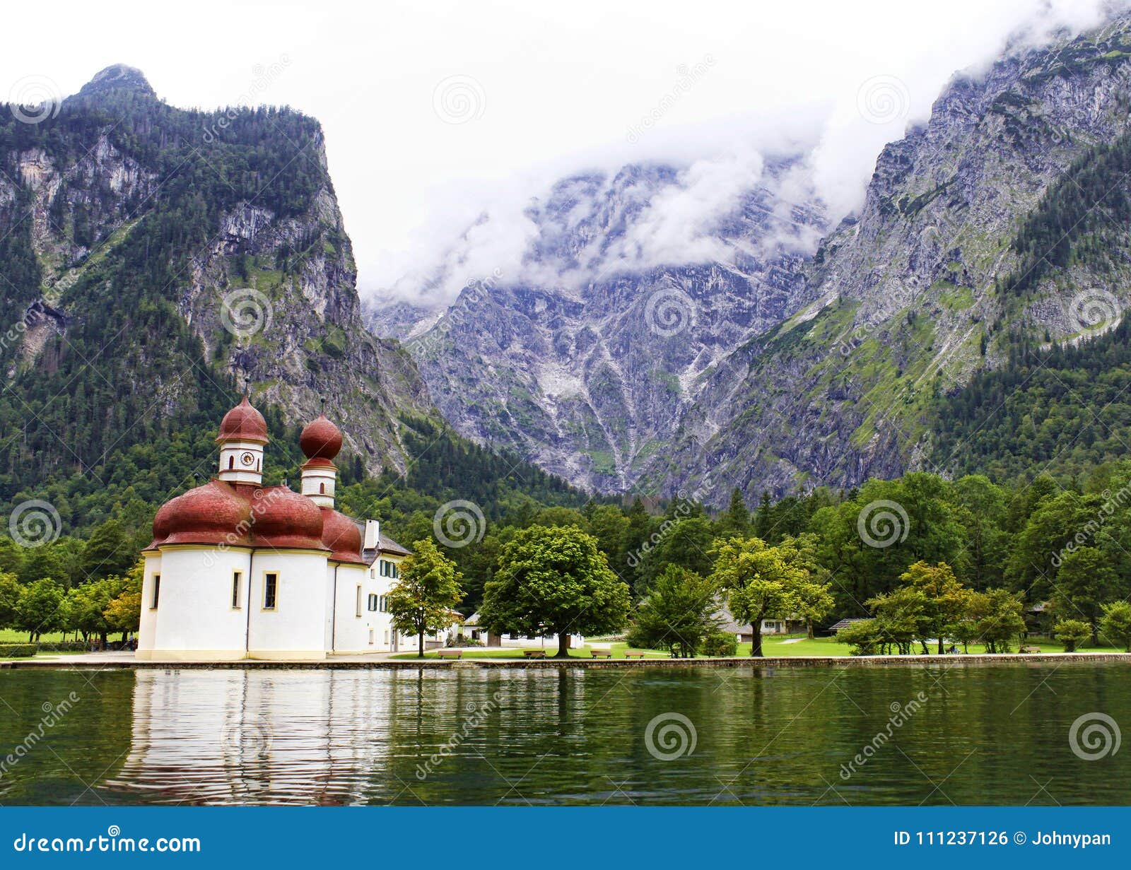 St Bartholomew Church in Germany Stock Photo - Image of color, alpine ...