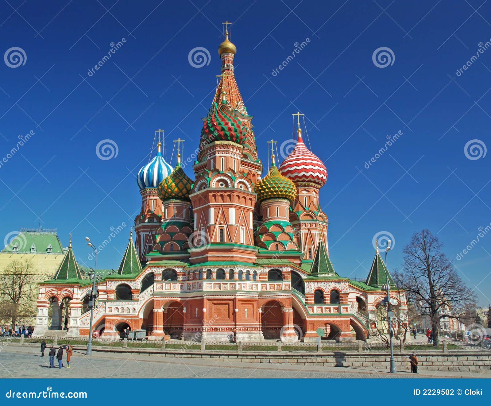 St. Basil Cathedral editorial photography. Image of building - 2229502