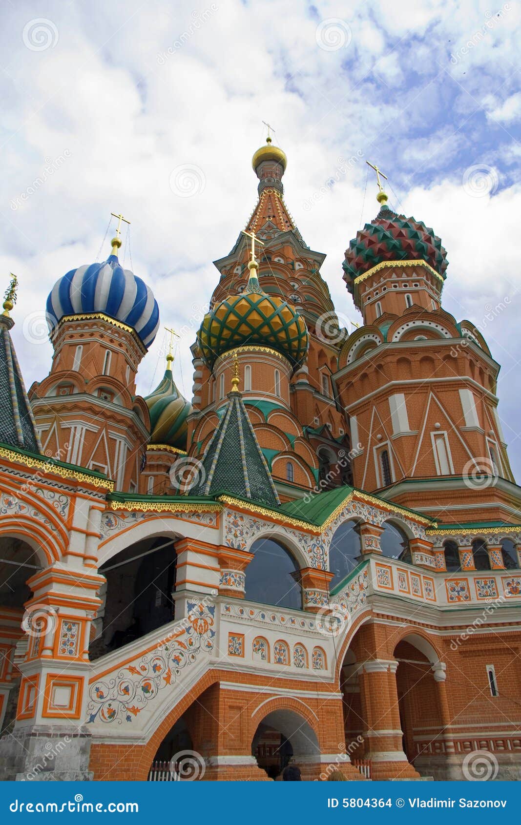 St. Basil Cathedral (Moscow, Red Square) Stock Photo - Image of ...
