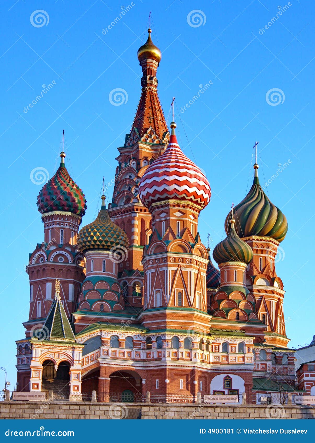 St. Basil church stock image. Image of history, culture - 4900181